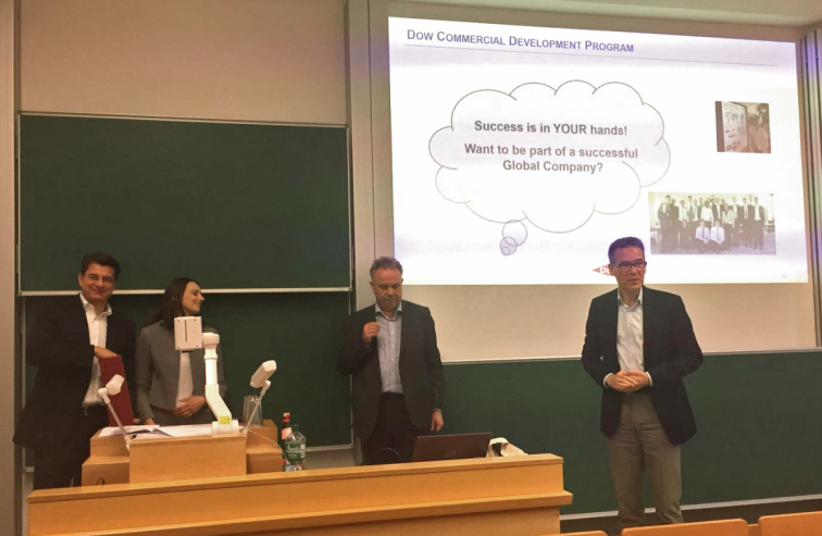 Guest Lecture by Dow Chemical in Sales Management | Marketing Center ...